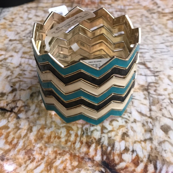 Jewelry | Set Of 7 Stackable Brackets Nwt | Poshmark
